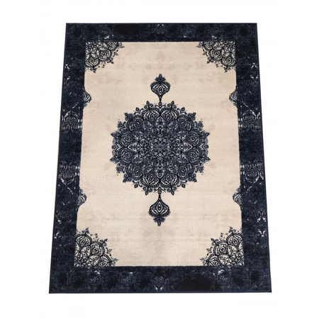 Dywan antypoślizgowy do salonu NAVI 03 Granatowy DYNASTIA | Wszystkie ...